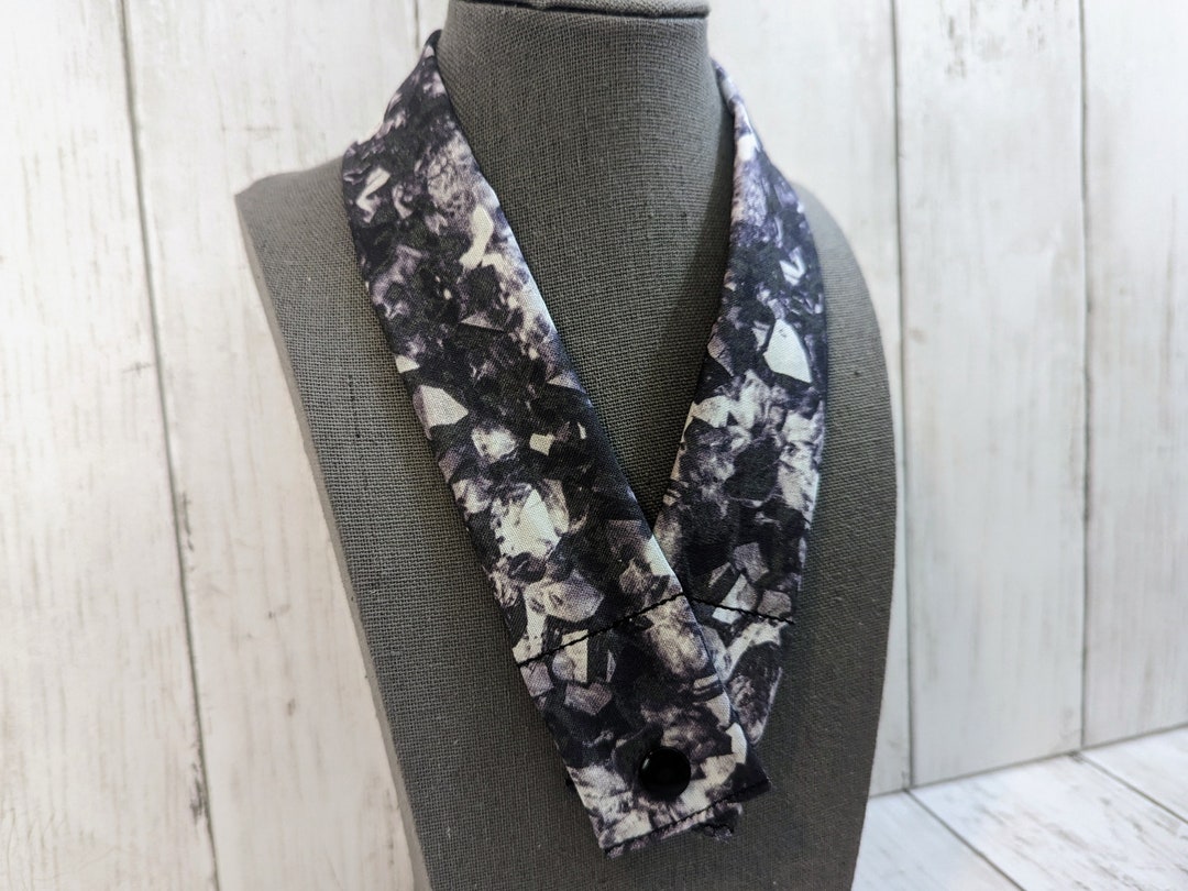 Neck Cooler X-small - Black Geode Print, Cooling Neck Wrap, Neck ...