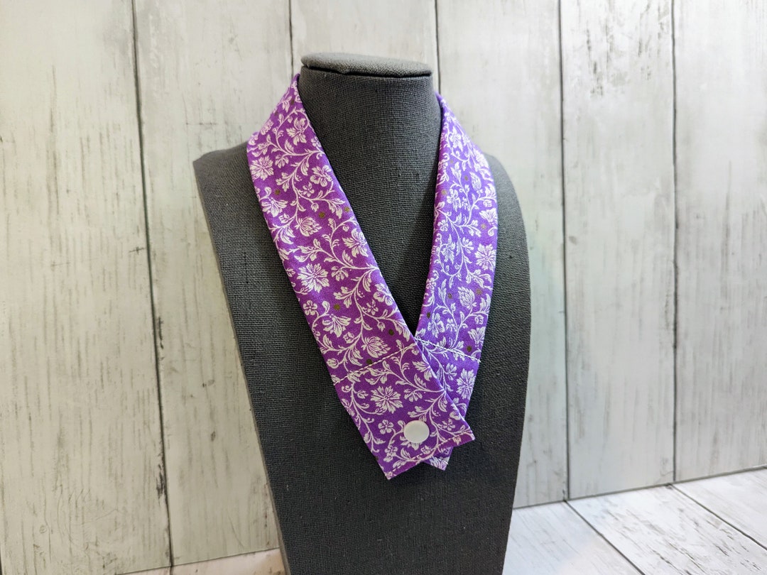 Neck Cooler X-small - Purple Flower Print, Cooling , Neck Chiller ...