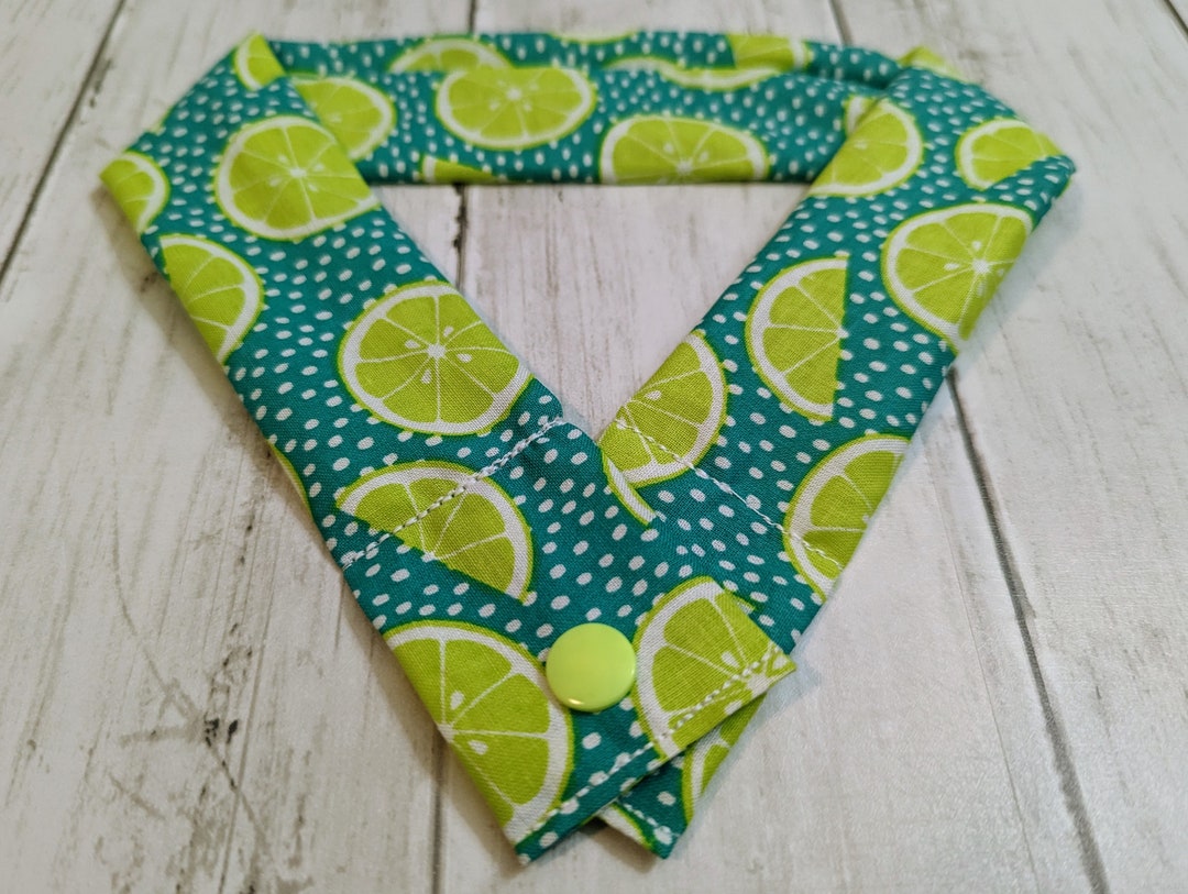 Neck Cooler (small) - Lime Print, Cooling Necklace, Cool Towel, Gifts ...