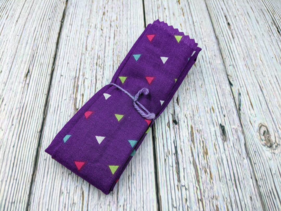 Purple Triangle Print Neck Cooler: Reusable Cooling Wrap - Etsy
