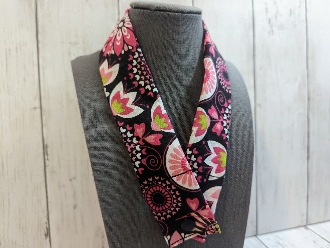Pink Flower Neck Cooler: Cooling Neck Wrap for Summer Heat - Etsy
