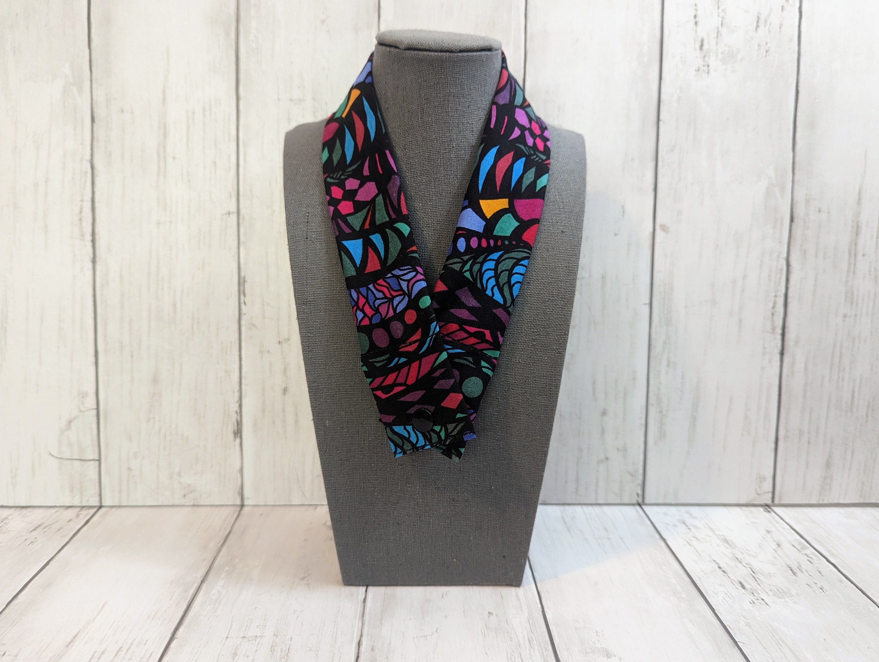 Neck Cooler Black Zentangle Print, Cooling Neck Wrap, Neck Chiller ...