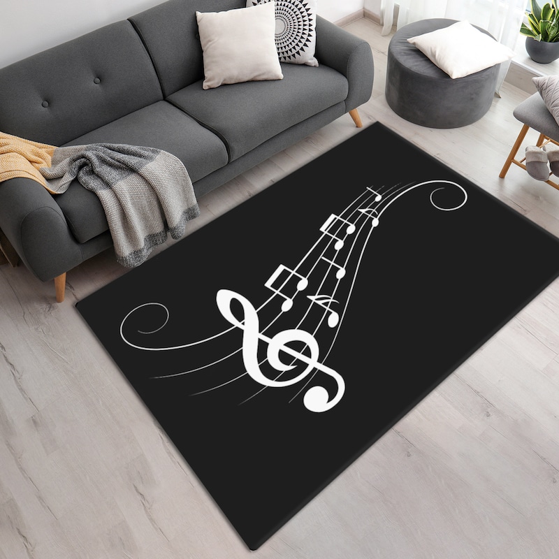 Music Notes Carpet - Etsy