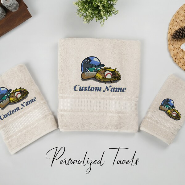 Baseball Towel - Etsy