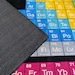 Periodic Table of Elements Area Rug • Washable Personalized Tabular ...