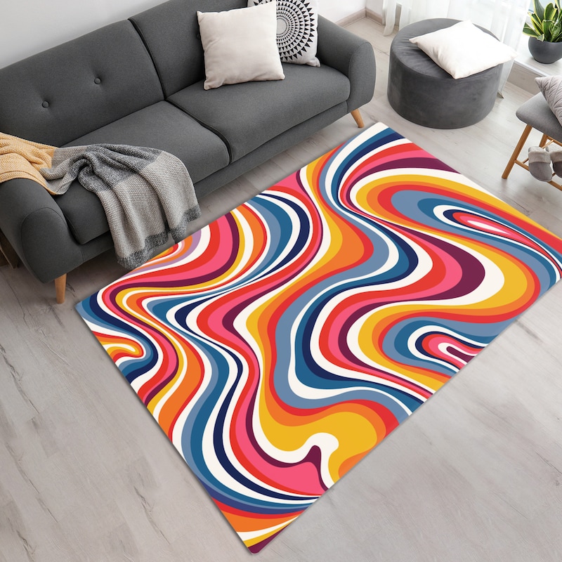 Wavy Rug - Etsy