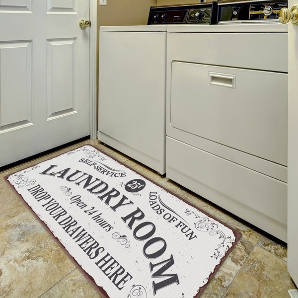 Laundry Room Rug - Etsy