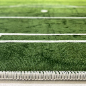 Football / Soccer Field Printed Area Rug • Washable Football / Soccer ...