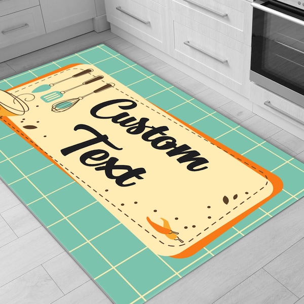 Retro Kitchen Rugs - Etsy