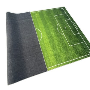 Football / Soccer Field Printed Area Rug • Washable Football / Soccer ...