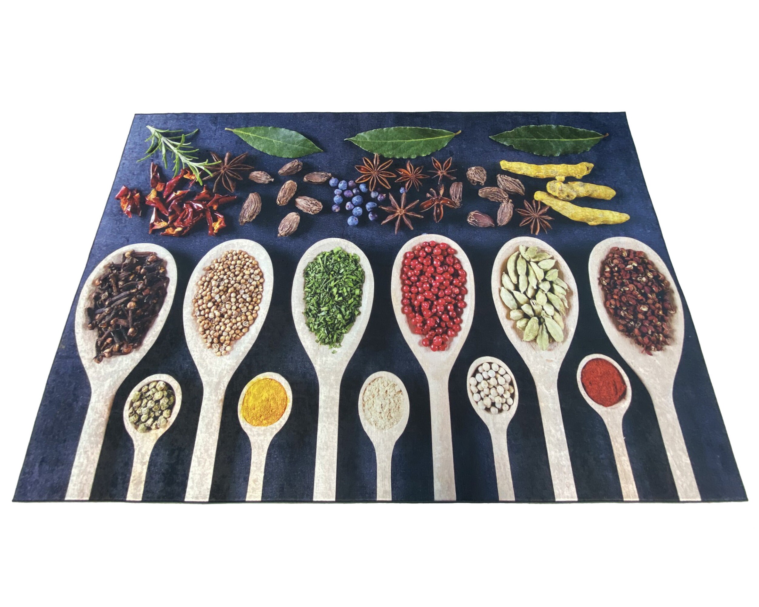 price outlet Vibrant Printed Kitchen Rug • Machine Washable Non-Slip ...