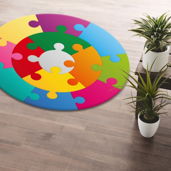 Puzzle Carpets - Etsy