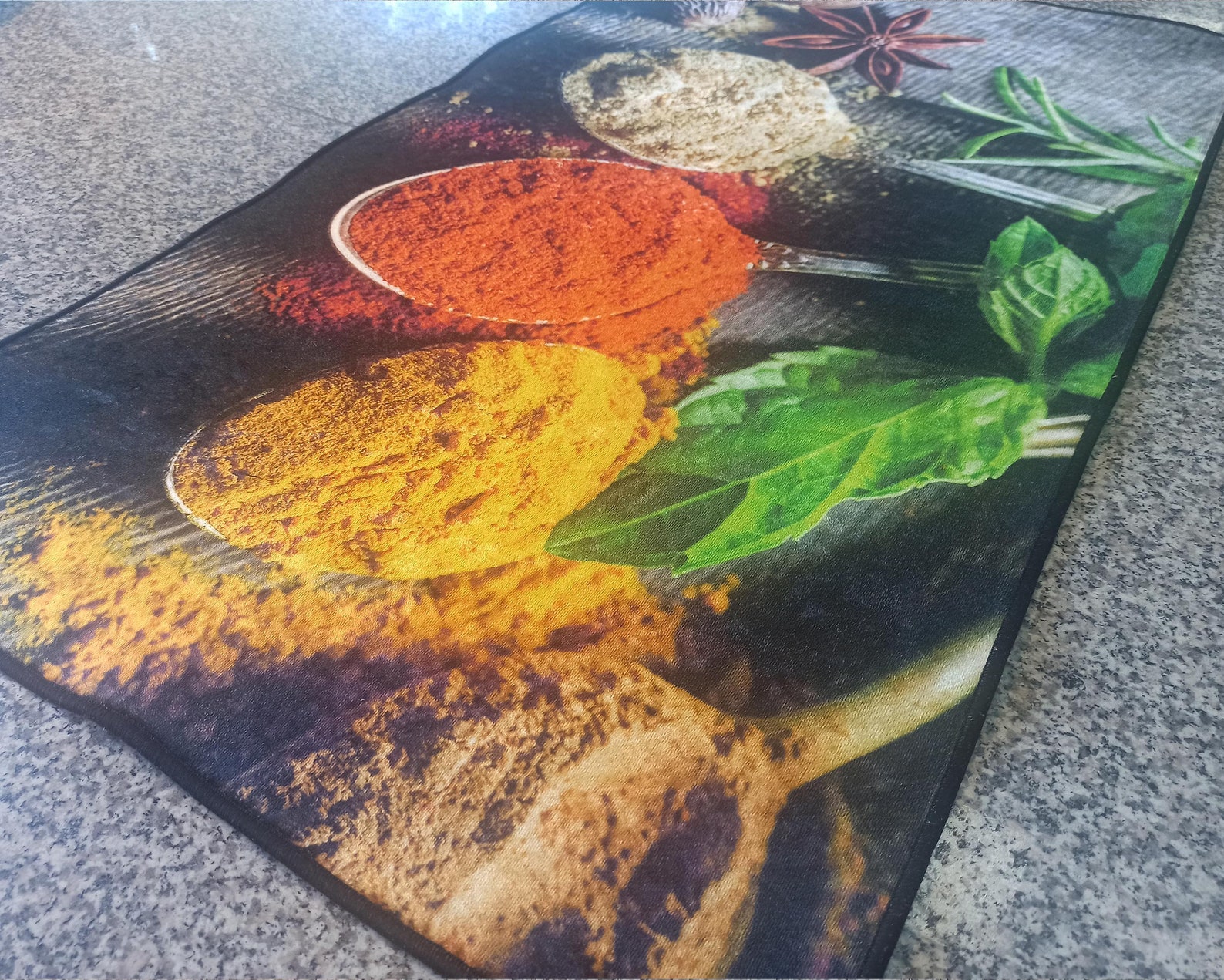 Vibrant Printed Kitchen Rug Machine Washable Non-slip - Etsy