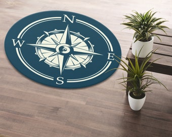 Compass Rug - Etsy