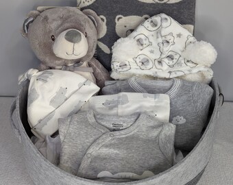 Gender Reveal Ideas Baby Shower Gft, Baby Gft Basket, Gender Neutral ...