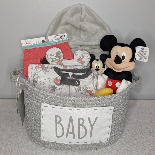 Mickey Mouse Basket - Etsy