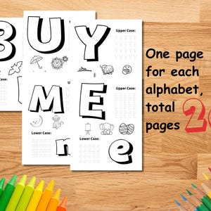 ABC Adventure: Fun Alphabet Learning, Writing and Coloring Book for ...