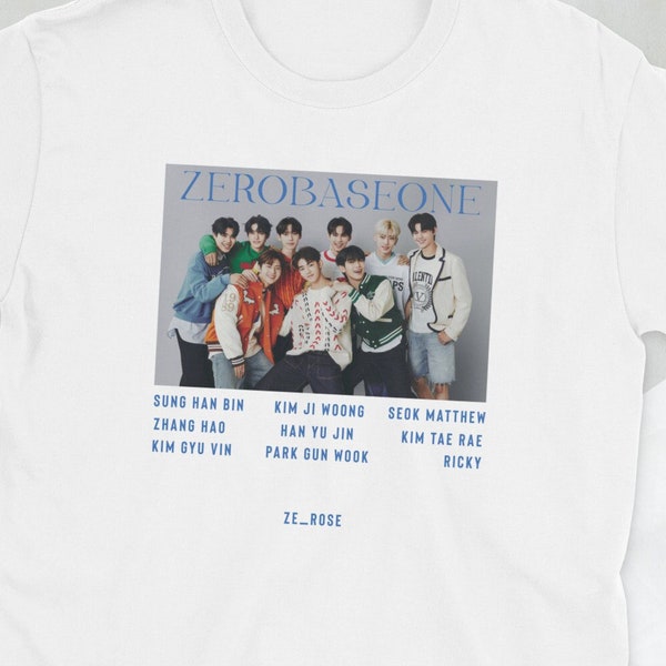 Zerobaseone Kpop Shirt - Etsy