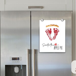 PRINTABLE Thanksgiving Footprint Autumn Handprint Art Thanksgiving ...