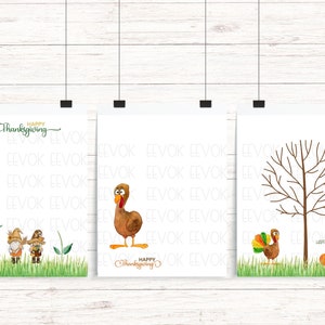 Printable Thanksgiving Handprint Craft Bundle, Fall Handprint Art ...