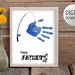 Printable Handprint Craft for Dad, Fathers Day Printable, Father's Day ...