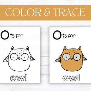 Printable Preschool Alphabet Coloring Pages Activity A-Z Animals ...