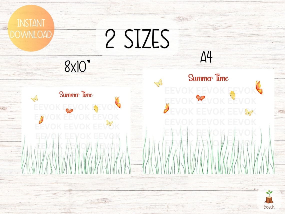 Printable Summer Craft for Kids Craft for Preschool Summer - Etsy