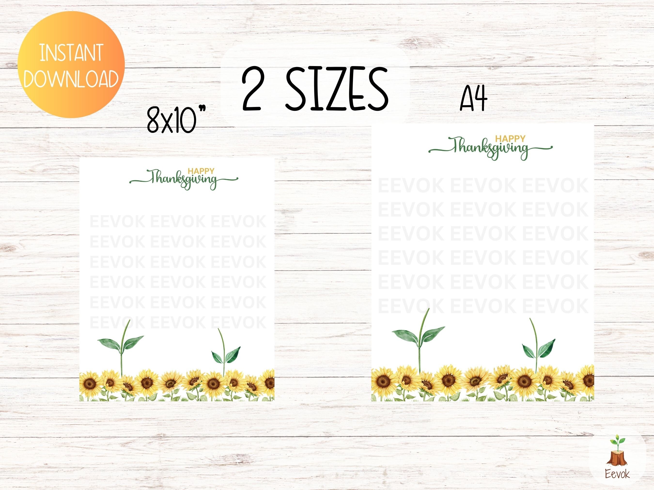 Printable Thanksgiving Craft for Kids Fall Craft for - Etsy