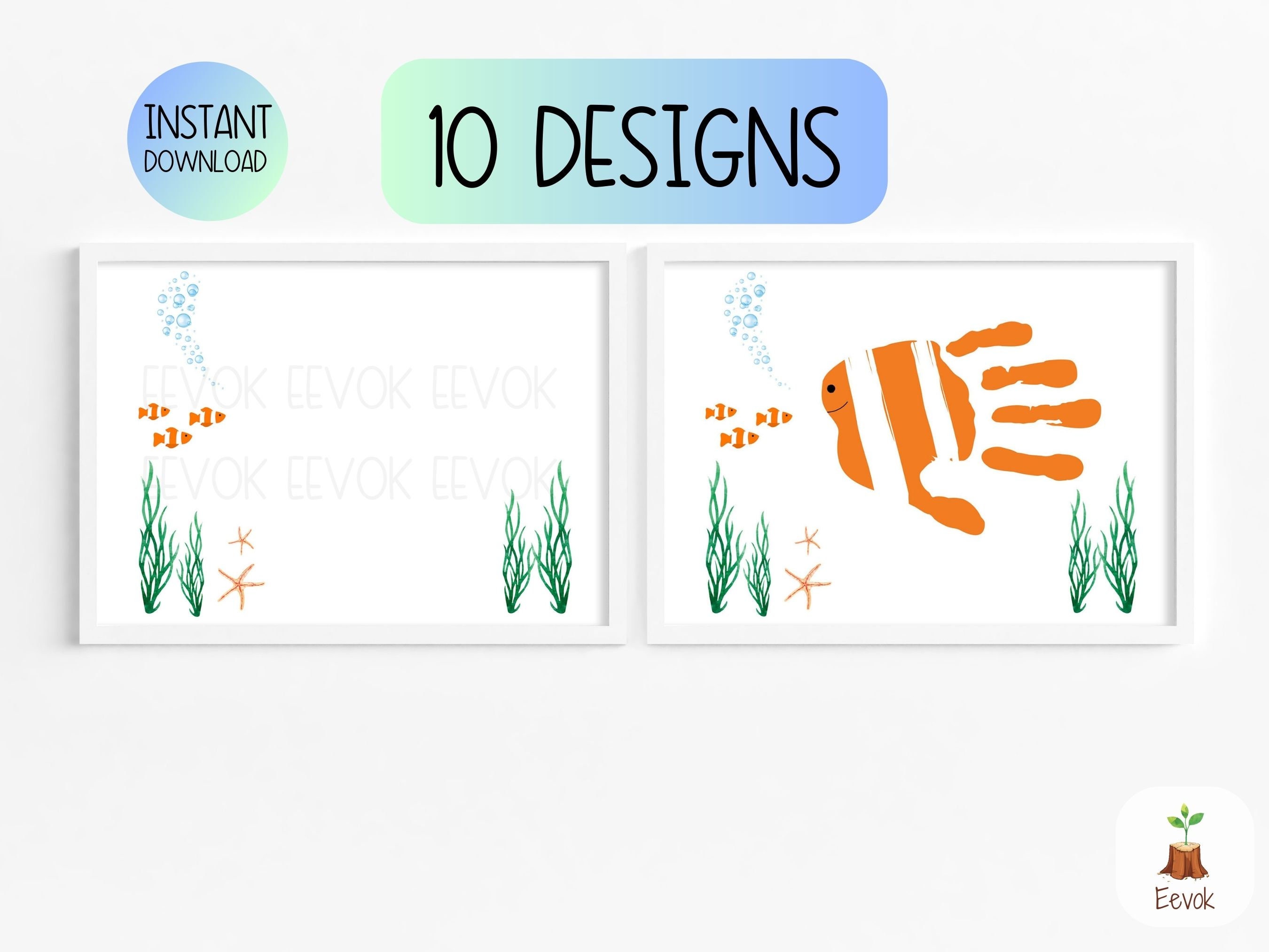 Father's Day Handprint Craft Bundle, Fathers Day Art, Toddler Craft for ...