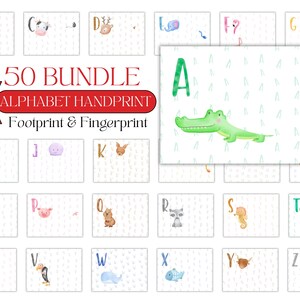 A-Z Alphabet Handprint Craft, Activity Sheets, Coloring Pages ...
