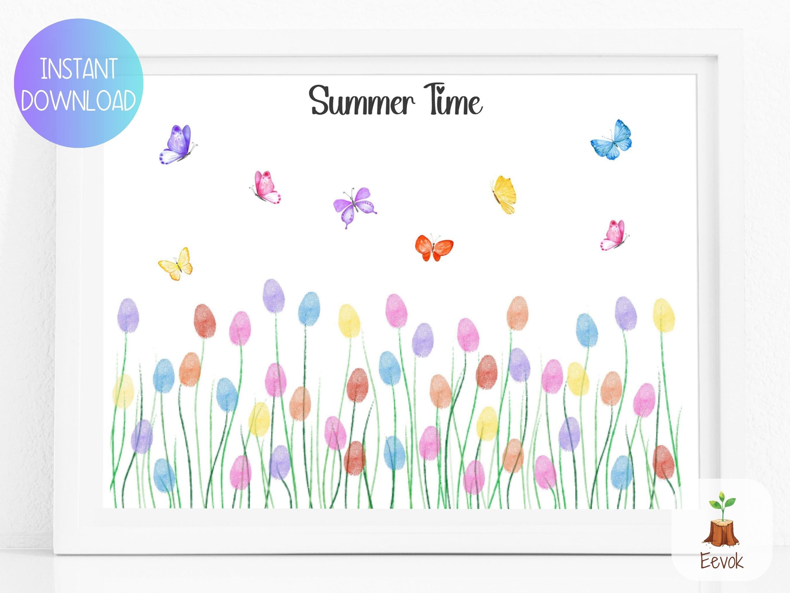 Printable Summer Craft for Kids, Craft for Preschool, Summer Printable ...