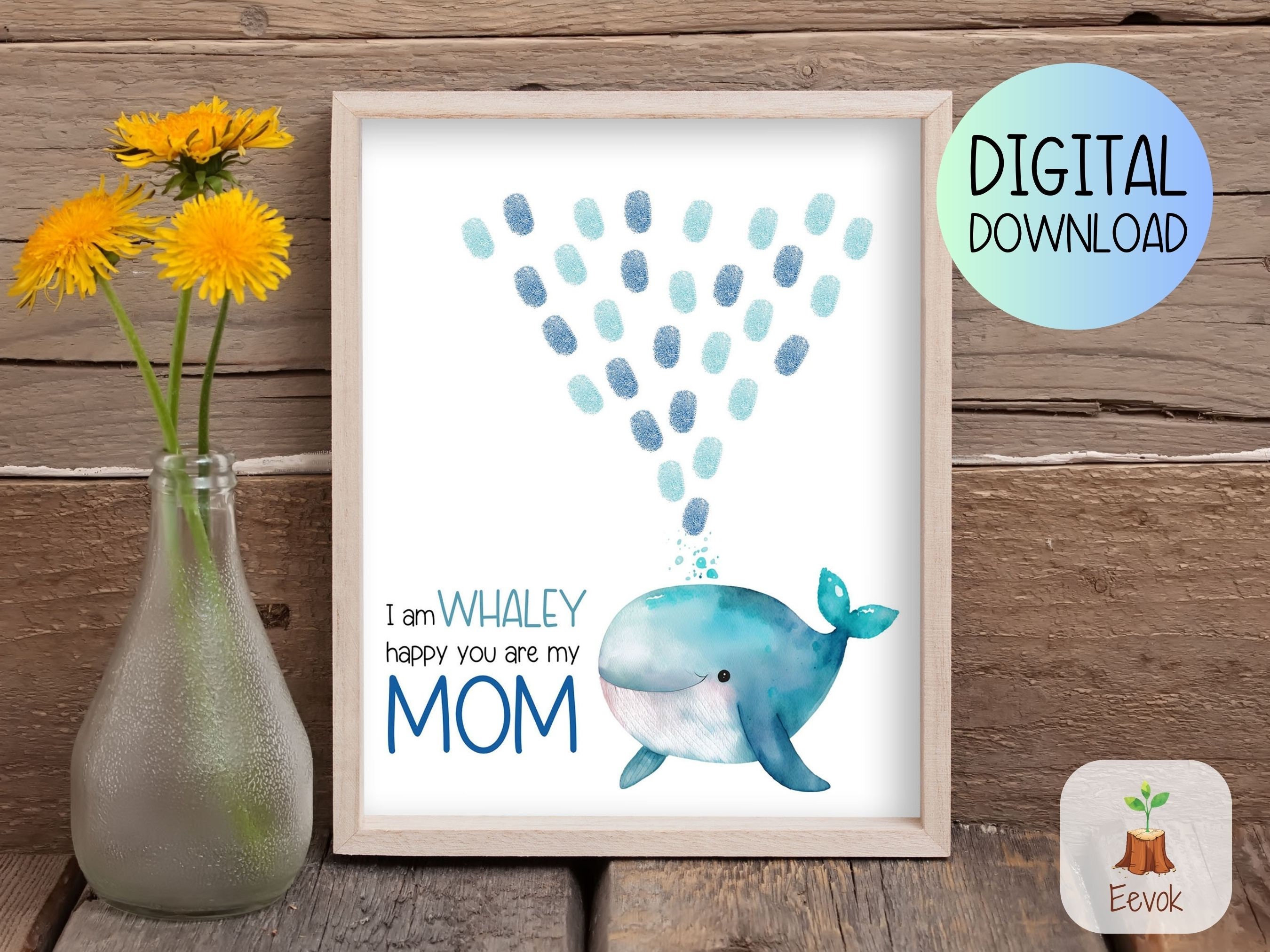 Printable Mothers Day Craft Mother S Day Activity Etsy