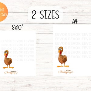 Printable Thanksgiving Craft for Kids, Fall Craft for Preschool ...