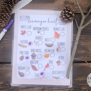 Printable Nature Scavenger Hunt, Outdoors, Nature Walk, Science ...