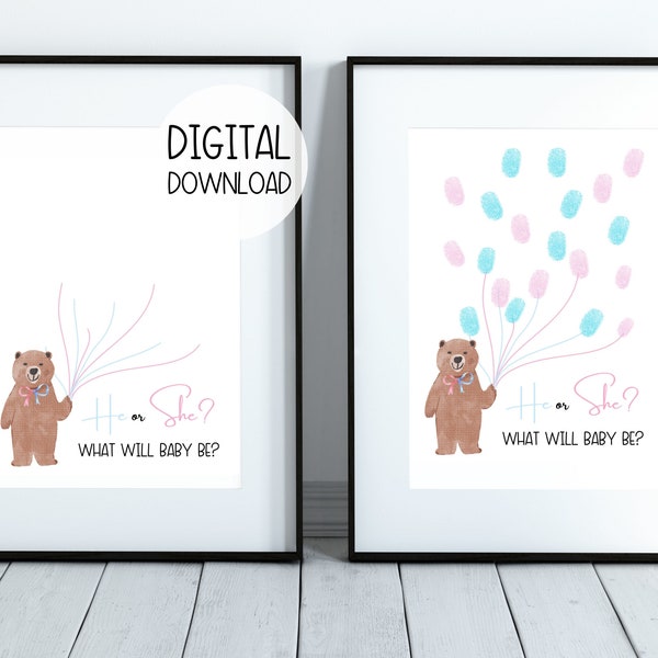 Gender Reveal Decor - Etsy