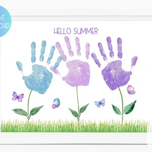 Printable Summer Craft for Kids, Craft for Preschool, Summer Printable ...