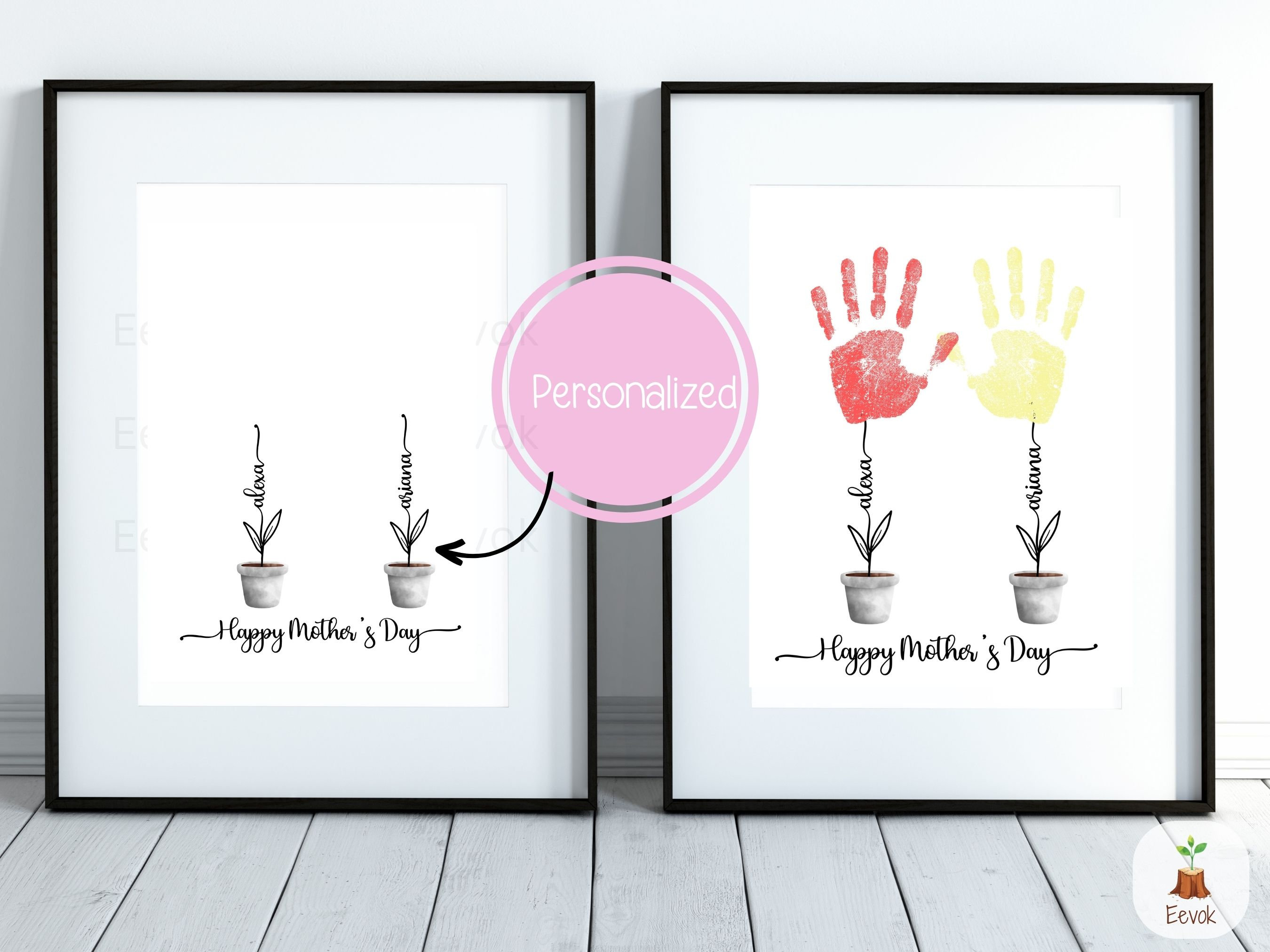 Mother's Day Handprint Craft Mothers Day Printable Craft - Etsy