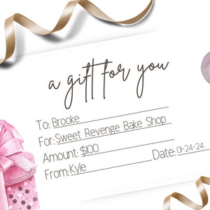 Printable Gift Certificate Ticket Template Gift Card Coupon Printable ...