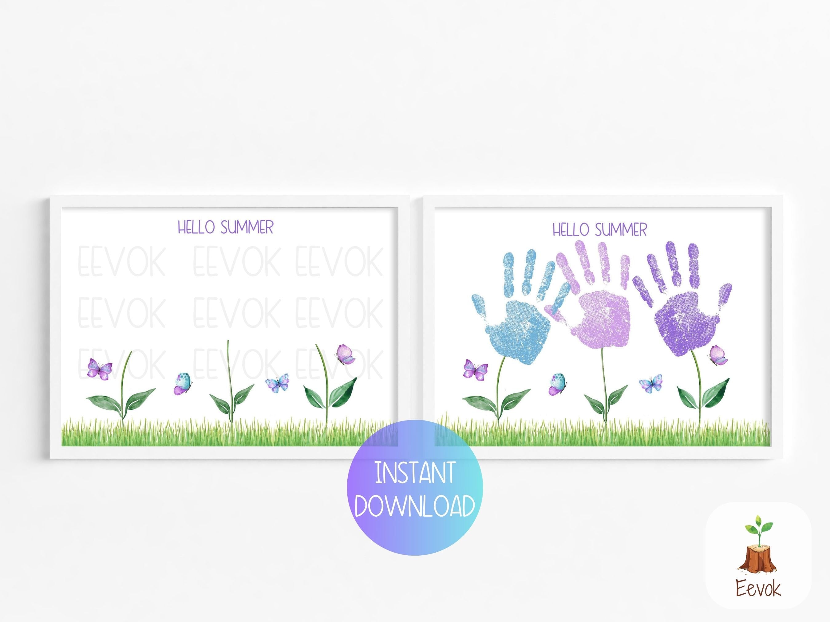 Printable Summer Craft for Kids, Craft for Preschool, Summer Printable ...