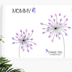 Printable Mothers Day Craft, Printable Mother's Day Art, Gift for ...