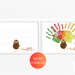 Printable Fall Handprint Craft, Preschool DIY Fall Art Keepsake, Happy ...