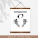 PRINTABLE Baseball Handprint Craft, Fathers Day Baseball Footprint ...