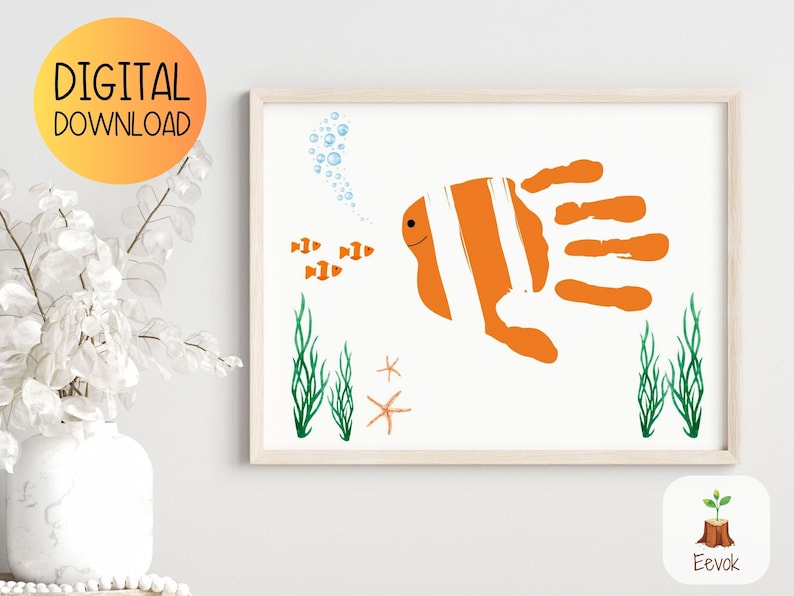 Printable Craft for Kids, Under the Sea, Sea Animals Craft Activity ...