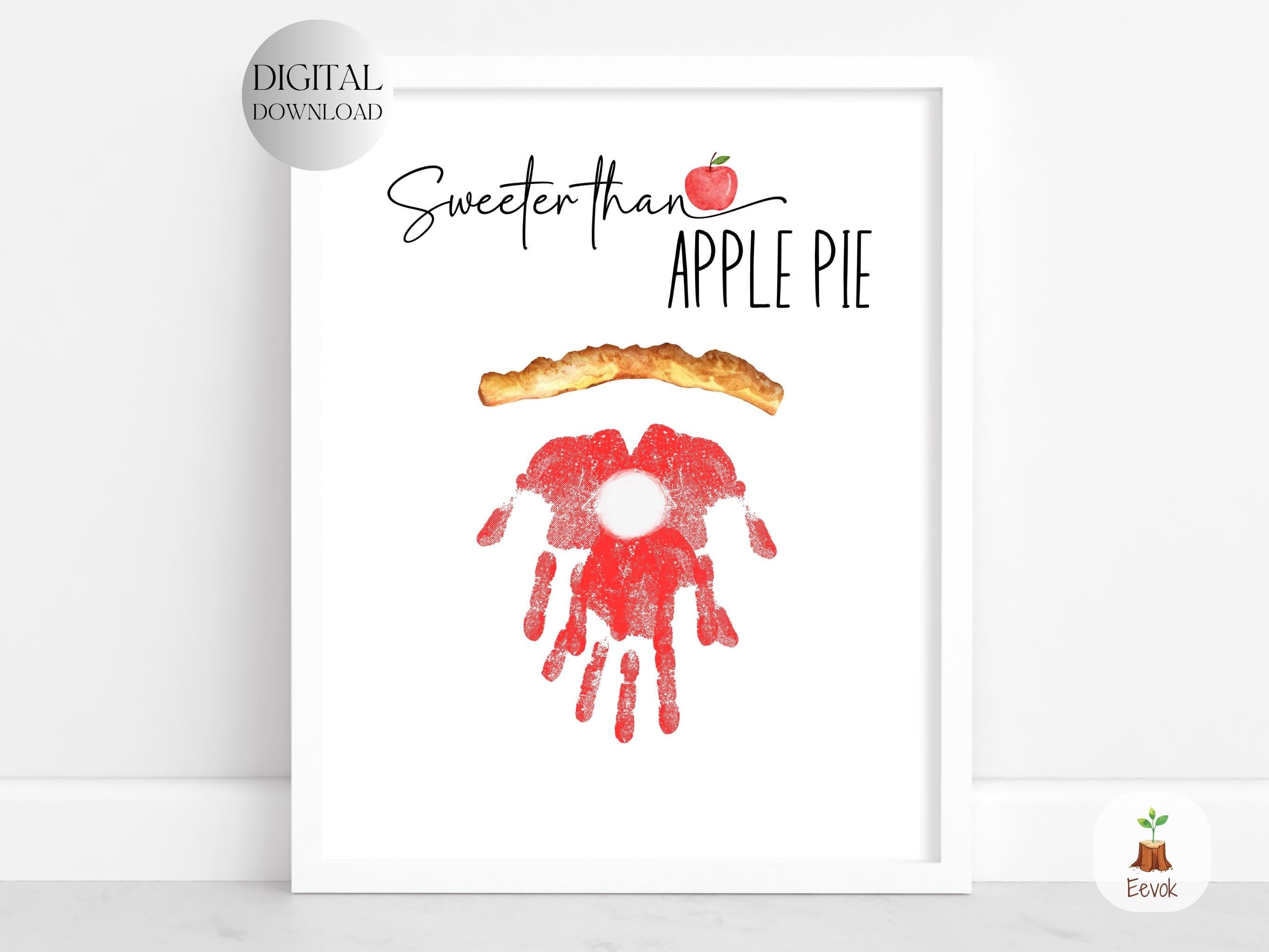 PRINTABLE Thanksgiving Footprint Autumn Handprint Art Thanksgiving ...