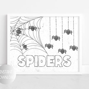 Printable Halloween Handprint Craft, Fall Handprint Craft, DIY ...