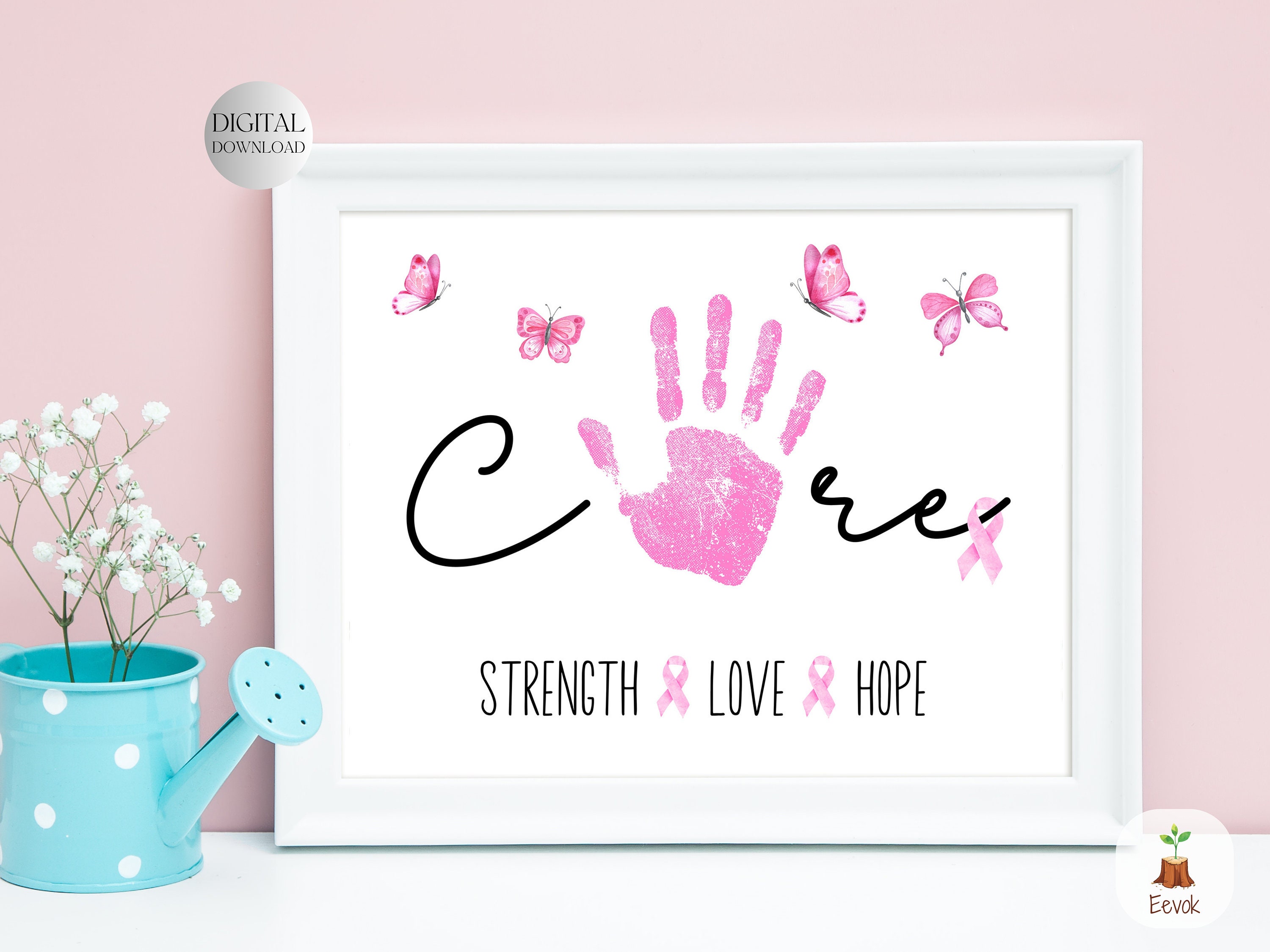 Printable Cancer Gifts for Women, Breast Cancer Patient, Cancer Get ...
