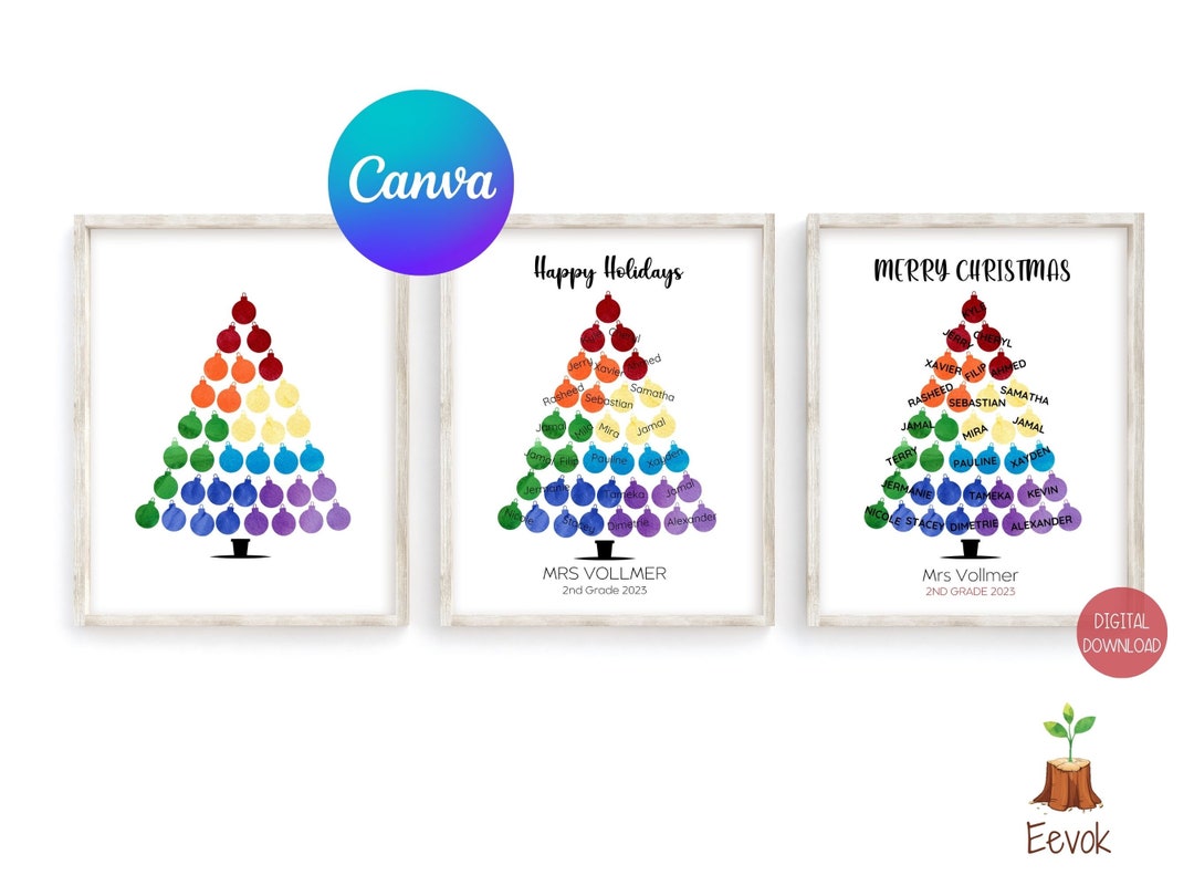 Printable Christmas Teacher Gift Christmas Gift for Teacher Christmas ...