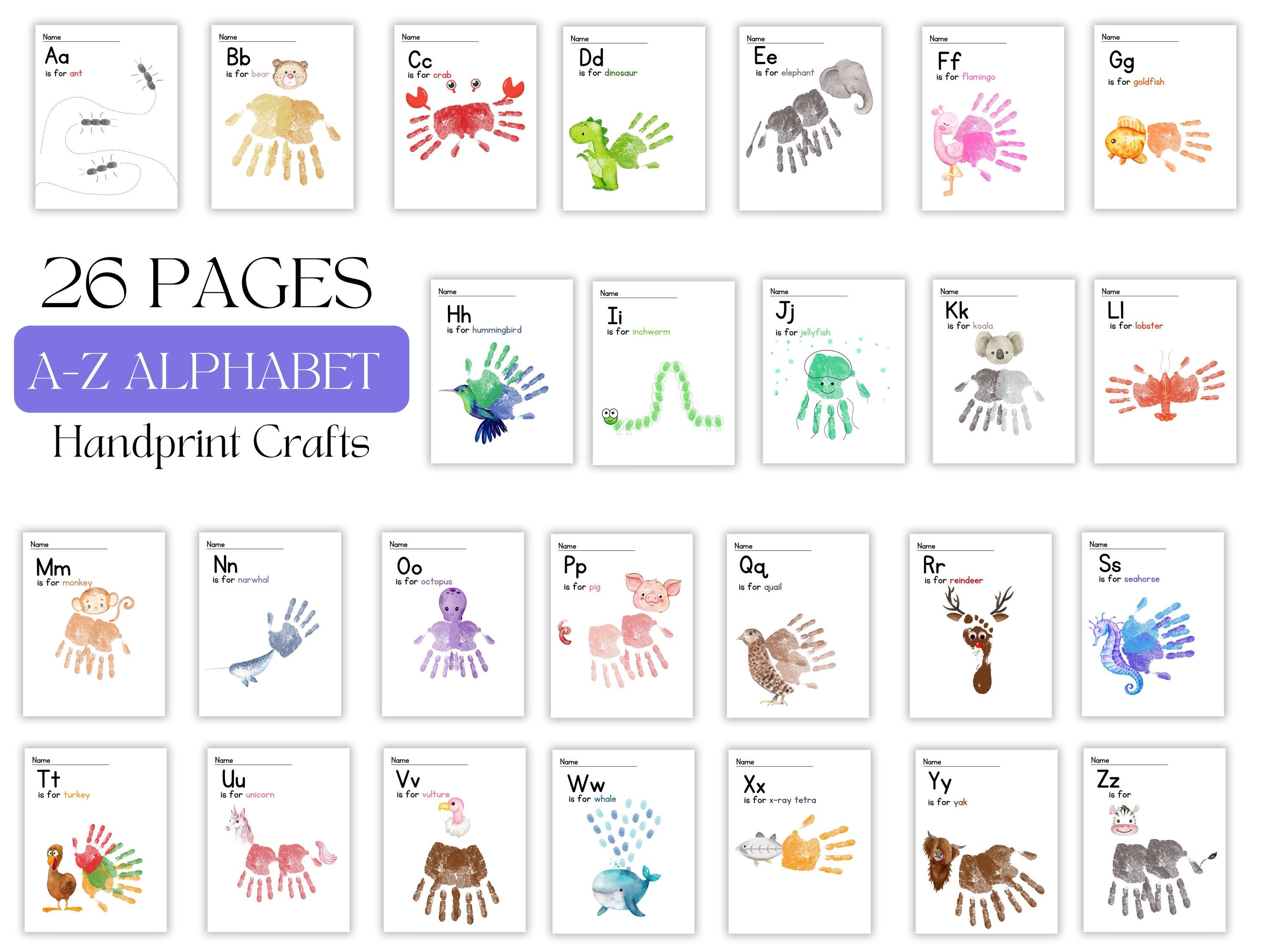 PRINTABLE Preschool Alphabet Workbook Activity Letter of the Week ...
