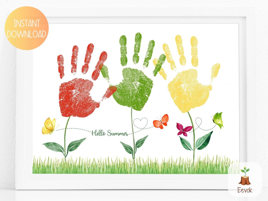 Printable Summer Craft for Kids, Craft for Preschool, Summer Printable ...