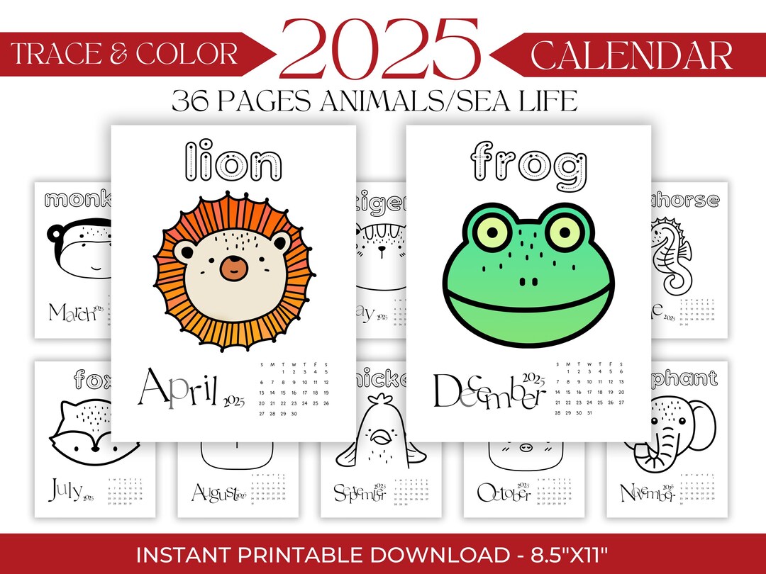 Printable Homeschool Wall Calendar Activity 2025 Calendar Happy New ...